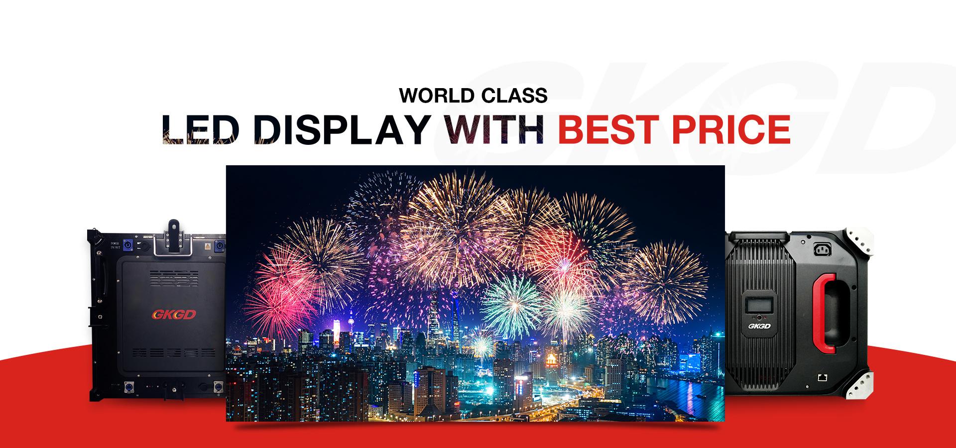 Indoor & Outdoor Led Display, Led Screen Module Supplier | GKGD